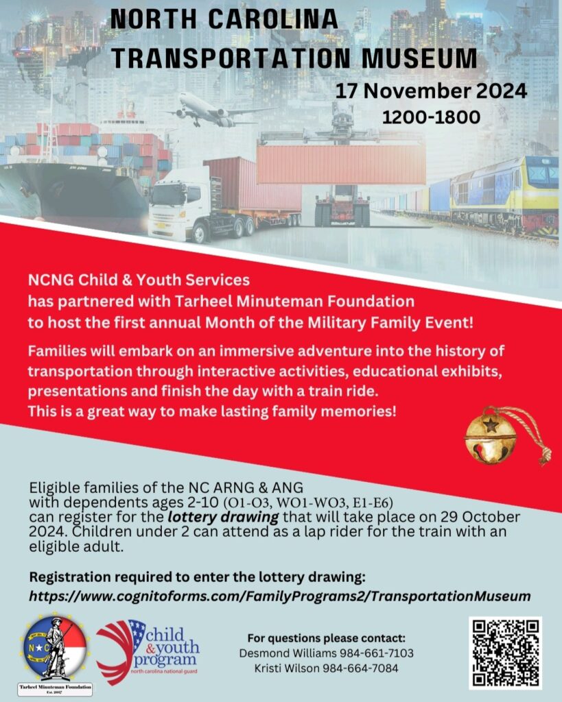 NC ARNG Month of the Military Family – United Through Reading